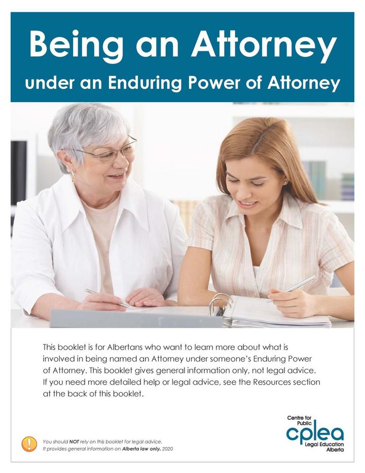 Being An Attorney Under An Enduring Power Of Attorney
